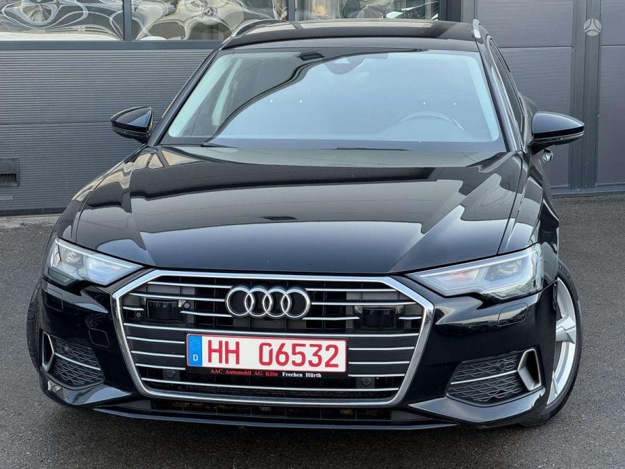 Black Audi A6 2019 in Jonava, with an engine capacity of 2.00 L and mileage of 205 thousand km for 17499 €, photo 4 on AUTOMOTO.COM.LV