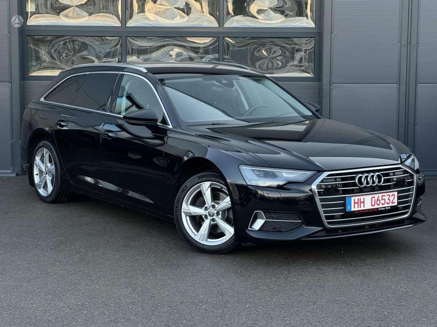 Black Audi A6 2019 in Jonava, with an engine capacity of 2.00 L and mileage of 205 thousand km for 17499 €, photo 19 on AUTOMOTO.COM.LV