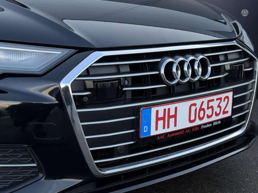 Black Audi A6 2019 in Jonava, with an engine capacity of 2.00 L and mileage of 205 thousand km for 17499 €, photo 21 on AUTOMOTO.COM.LV