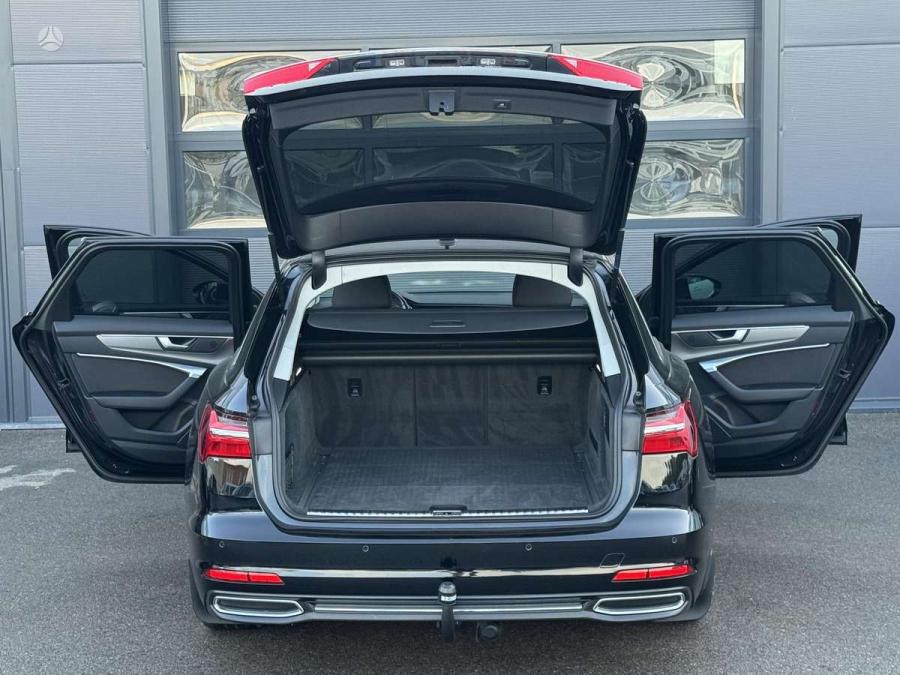Black Audi A6 2019 in Jonava, with an engine capacity of 2.00 L and mileage of 205 thousand km for 17499 €, photo 24 on AUTOMOTO.COM.LV