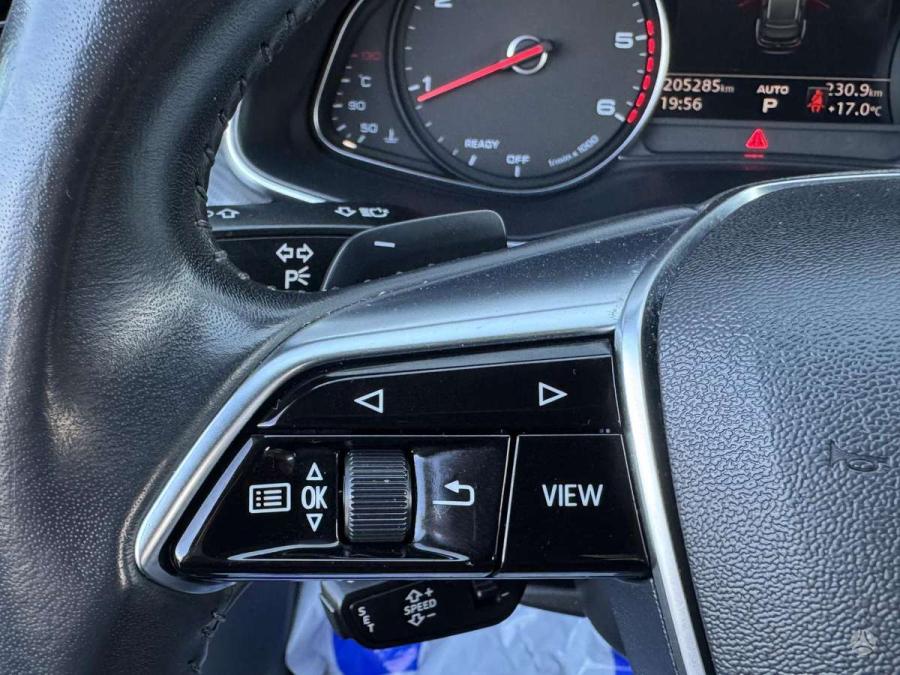 Black Audi A6 2019 in Jonava, with an engine capacity of 2.00 L and mileage of 205 thousand km for 17499 €, photo 42 on AUTOMOTO.COM.LV