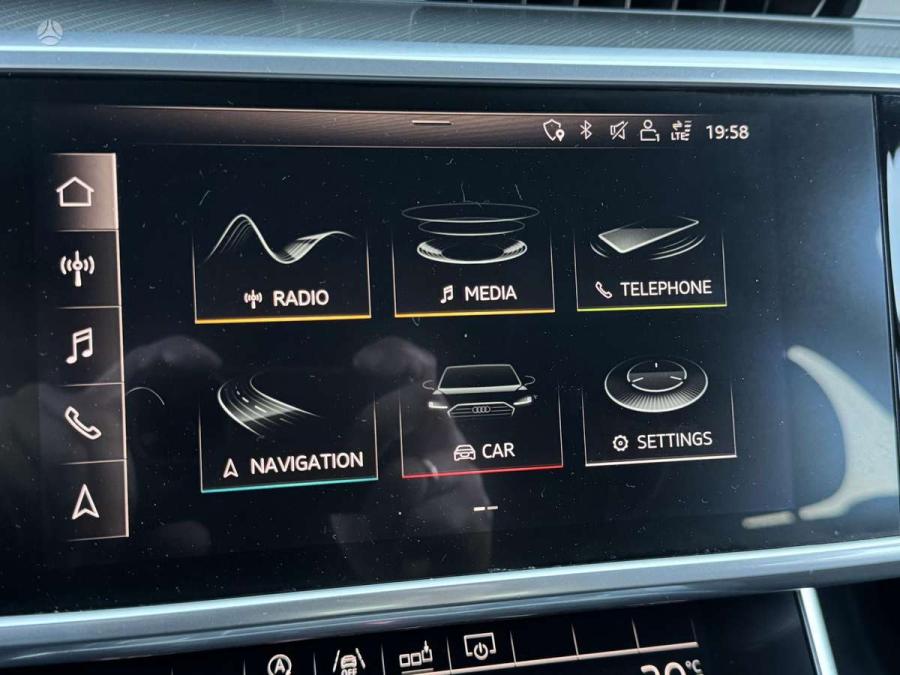 Black Audi A6 2019 in Jonava, with an engine capacity of 2.00 L and mileage of 205 thousand km for 17499 €, photo 53 on AUTOMOTO.COM.LV