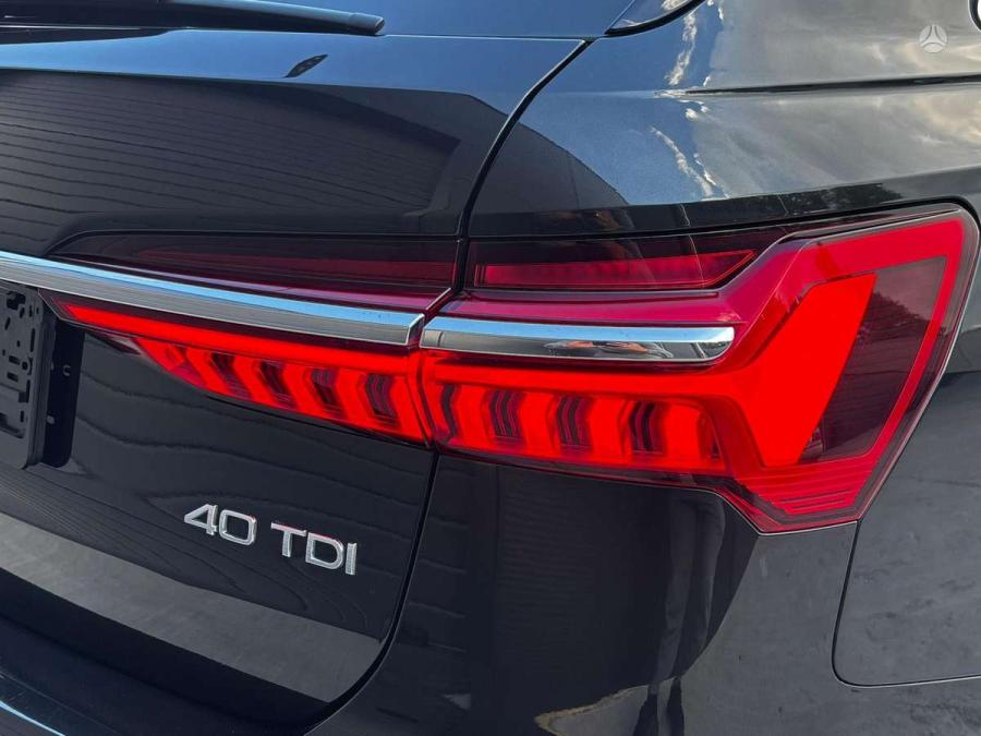 Black Audi A6 2019 in Utena, with an engine capacity of 1.97 L and mileage of 260 thousand km for 17990 €, photo 9 on AUTOMOTO.COM.LV