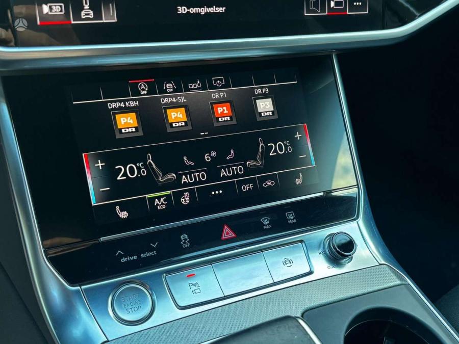 Black Audi A6 2019 in Utena, with an engine capacity of 1.97 L and mileage of 260 thousand km for 17990 €, photo 15 on AUTOMOTO.COM.LV