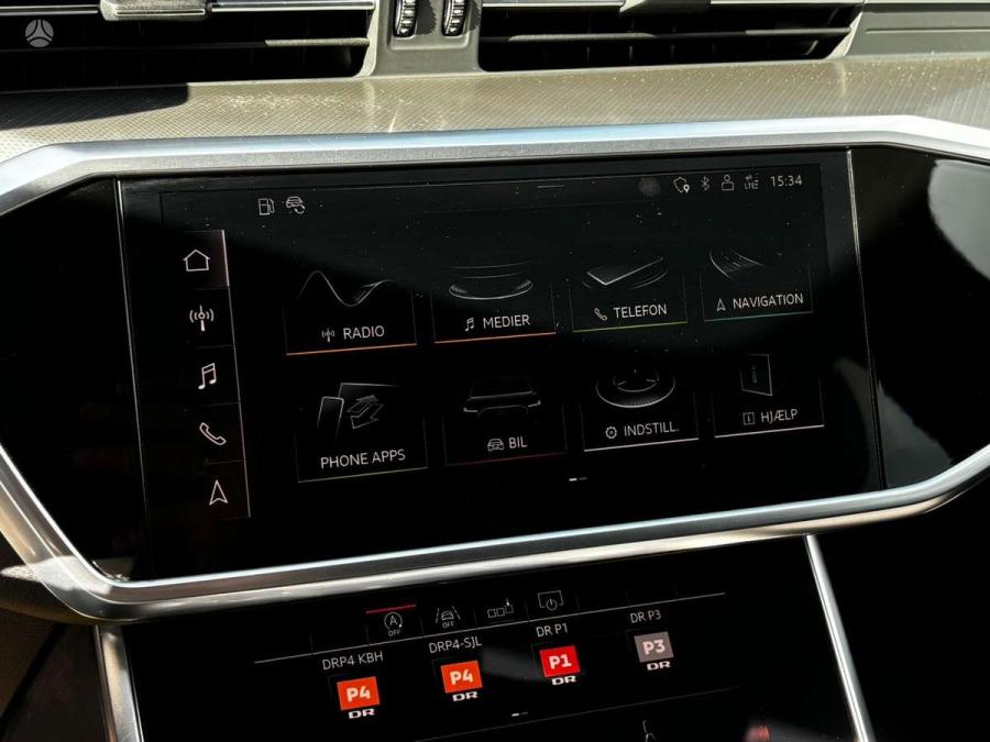 Black Audi A6 2019 in Utena, with an engine capacity of 1.97 L and mileage of 260 thousand km for 17990 €, photo 17 on AUTOMOTO.COM.LV