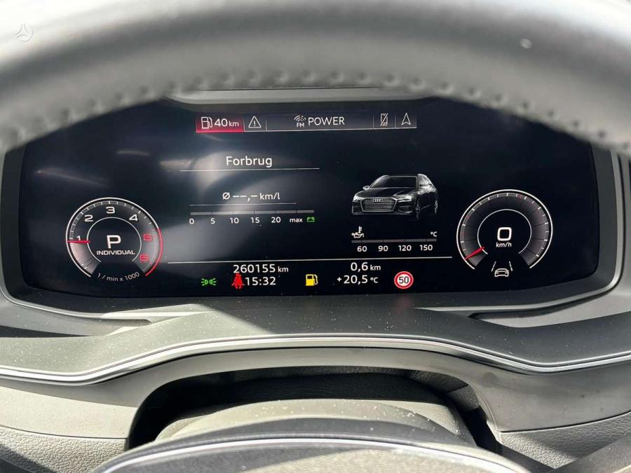 Black Audi A6 2019 in Utena, with an engine capacity of 1.97 L and mileage of 260 thousand km for 17990 €, photo 23 on AUTOMOTO.COM.LV