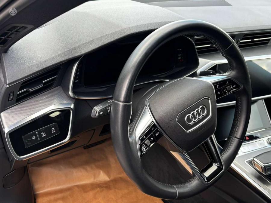 Black Audi A6 2019 in Utena, with an engine capacity of 1.97 L and mileage of 260 thousand km for 17990 €, photo 25 on AUTOMOTO.COM.LV