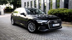 Black Audi A6 2019 in Tallinn, with an engine capacity of 2.00 L and mileage of 88 thousand km for 24000 €, photo  on AUTOMOTO.COM.LV