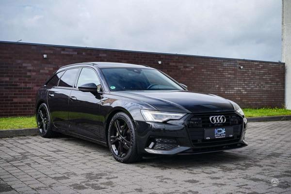 Black Audi A6 2019 in Kaunas, with an engine capacity of 1.97 L and mileage of 163 thousand km for 26450 €, photo 1 on AUTOMOTO.COM.LV
