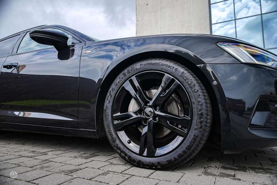Black Audi A6 2019 in Kaunas, with an engine capacity of 1.97 L and mileage of 163 thousand km for 26450 €, photo 5 on AUTOMOTO.COM.LV