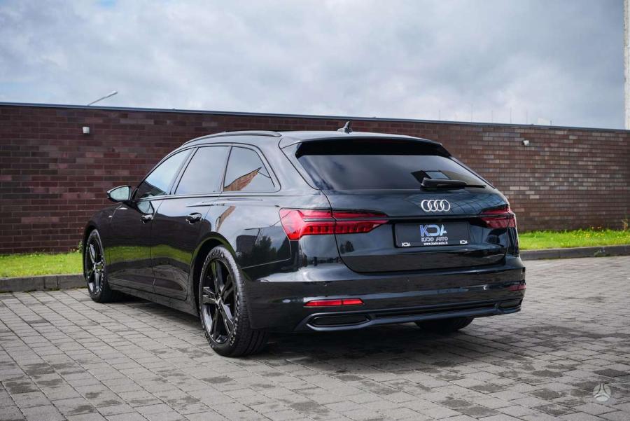 Black Audi A6 2019 in Kaunas, with an engine capacity of 1.97 L and mileage of 163 thousand km for 26450 €, photo 8 on AUTOMOTO.COM.LV