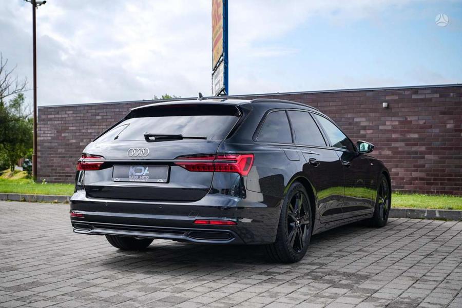 Black Audi A6 2019 in Kaunas, with an engine capacity of 1.97 L and mileage of 163 thousand km for 26450 €, photo 10 on AUTOMOTO.COM.LV