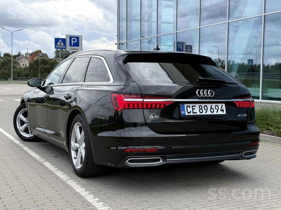 Black Audi A6 2019 in Rezekne, with an engine capacity of 2.00 L and mileage of 257 thousand km for 18990 €, photo 5 on AUTOMOTO.COM.LV