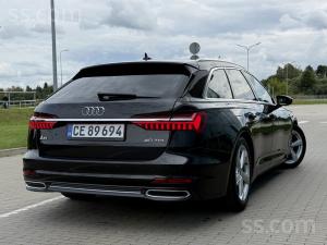 Black Audi A6 2019 in Rezekne, with an engine capacity of 2.00 L and mileage of 257 thousand km for 18990 €, photo 6 on AUTOMOTO.COM.LV
