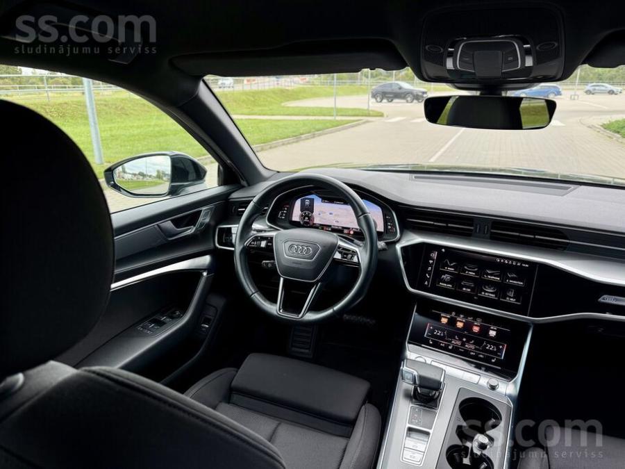 Black Audi A6 2019 in Rezekne, with an engine capacity of 2.00 L and mileage of 257 thousand km for 18990 €, photo 12 on AUTOMOTO.COM.LV