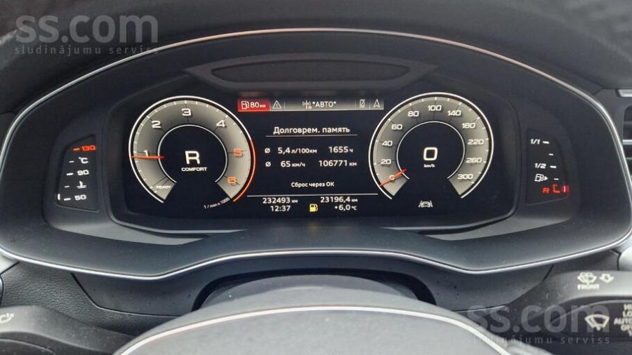 Black Audi A6 2019 in Jelgava, with an engine capacity of 2.00 L and mileage of 277 thousand km for 18700 €, photo 29 on AUTOMOTO.COM.LV