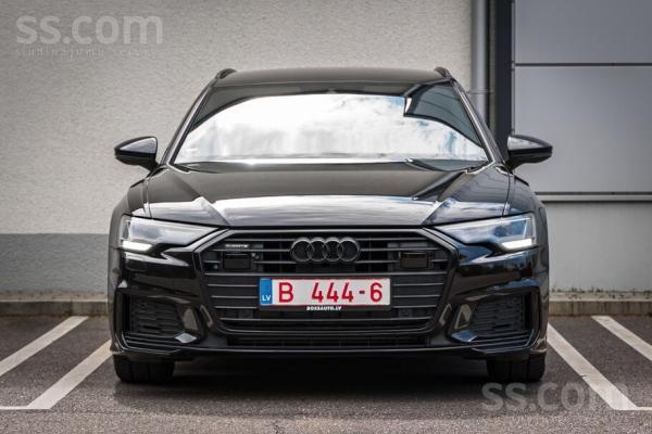 Black Audi A6 2020 in Riga, with an engine capacity of 3.00 L and mileage of 0 thousand km for 27550 €, photo 2 on AUTOMOTO.COM.LV
