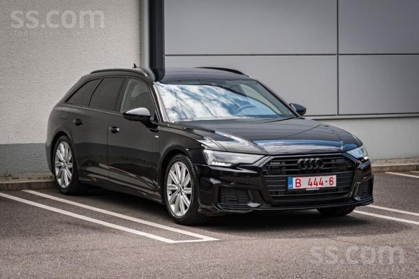 Black Audi A6 2020 in Riga, with an engine capacity of 3.00 L and mileage of 0 thousand km for 27550 €, photo 3 on AUTOMOTO.COM.LV