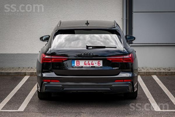 Black Audi A6 2020 in Riga, with an engine capacity of 3.00 L and mileage of 0 thousand km for 27550 €, photo 5 on AUTOMOTO.COM.LV