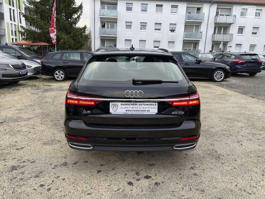Black Audi A6 2020 in Kaunas, with an engine capacity of 2.00 L and mileage of 26 thousand km for 33196 €, photo 4 on AUTOMOTO.COM.LV