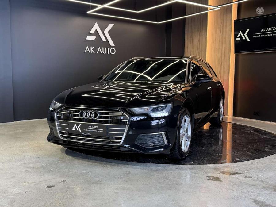 Black Audi A6 2020 in Kaunas, with an engine capacity of 2.97 L and mileage of 128 thousand km for 28990 €, photo 5 on AUTOMOTO.COM.LV