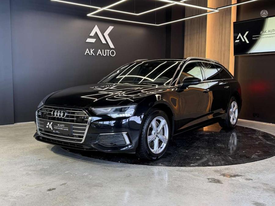 Black Audi A6 2020 in Kaunas, with an engine capacity of 2.97 L and mileage of 128 thousand km for 28990 €, photo 6 on AUTOMOTO.COM.LV