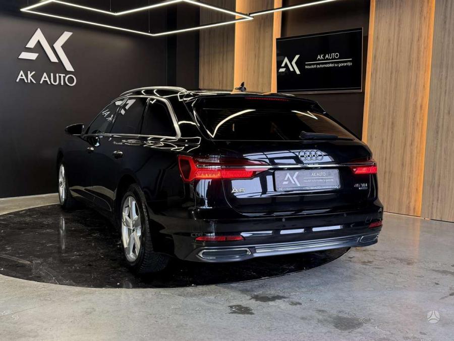 Black Audi A6 2020 in Kaunas, with an engine capacity of 2.97 L and mileage of 128 thousand km for 28990 €, photo 9 on AUTOMOTO.COM.LV