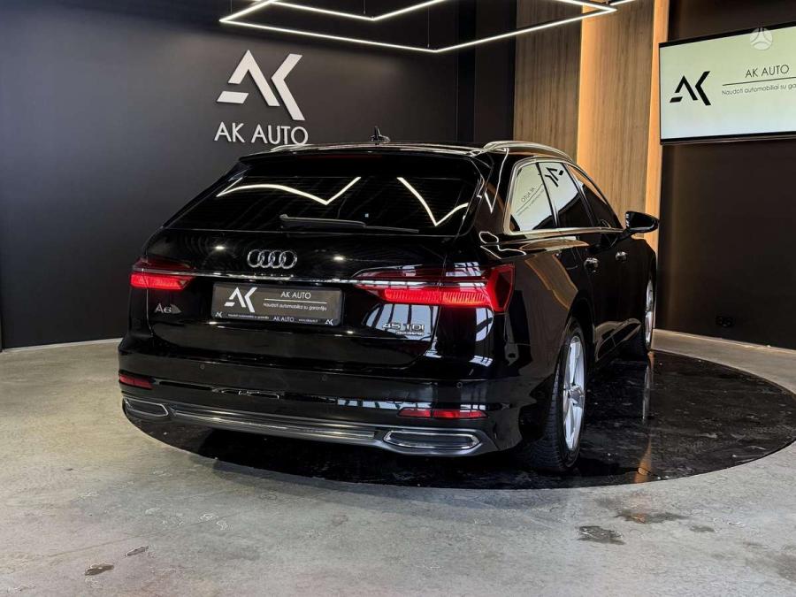 Black Audi A6 2020 in Kaunas, with an engine capacity of 2.97 L and mileage of 128 thousand km for 28990 €, photo 11 on AUTOMOTO.COM.LV