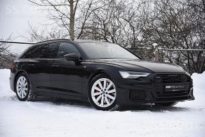 Black Audi A6 2020 in Tukums, with an engine capacity of 2.00 L and mileage of 175 thousand km for 29990 €, photo 3 on AUTOMOTO.COM.LV
