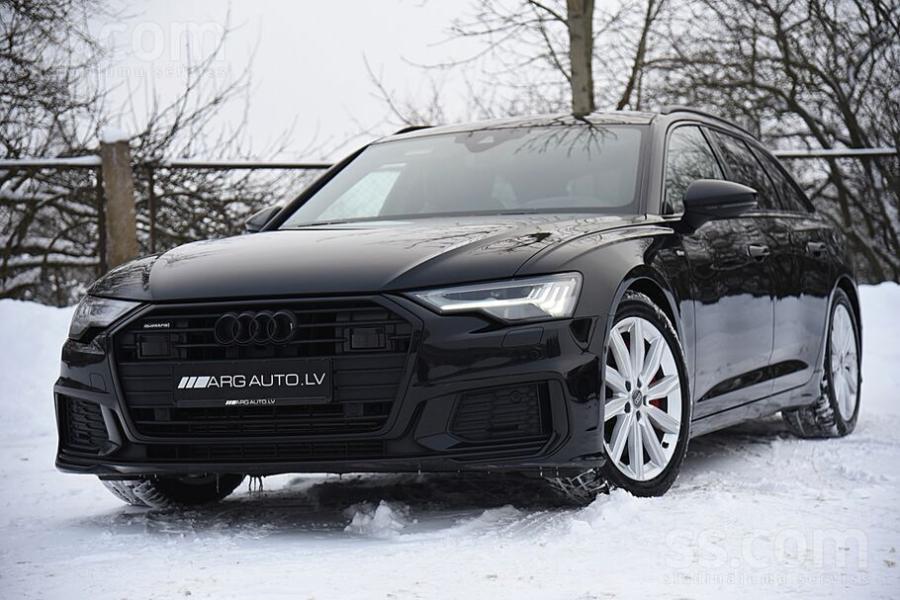 Black Audi A6 2020 in Tukums, with an engine capacity of 2.00 L and mileage of 175 thousand km for 29990 €, photo 6 on AUTOMOTO.COM.LV
