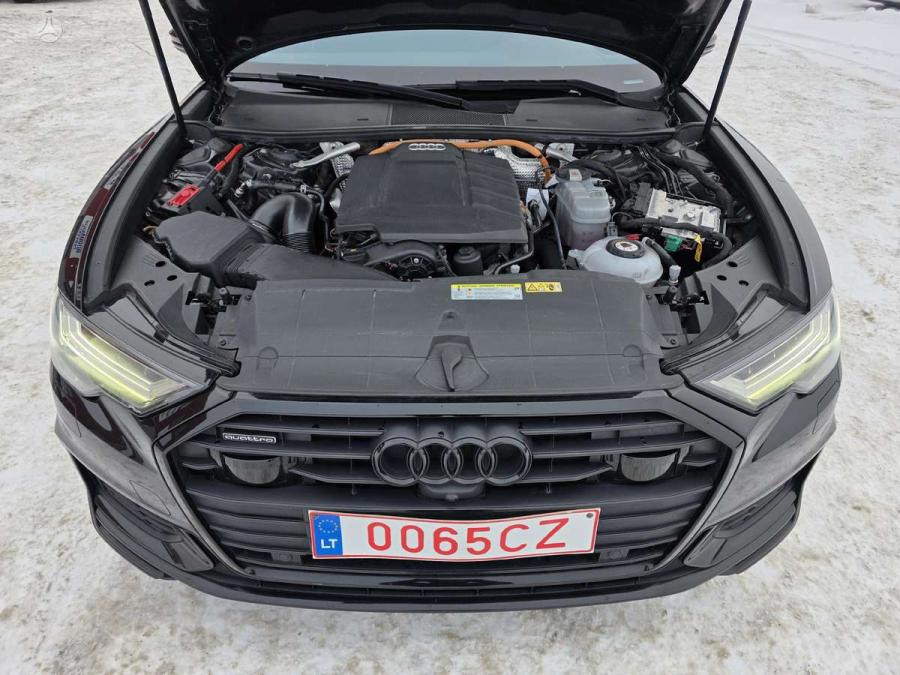 Black Audi A6 2020 in Klaipeda, with an engine capacity of 1.98 L and mileage of 173 thousand km for 33500 €, photo 6 on AUTOMOTO.COM.LV