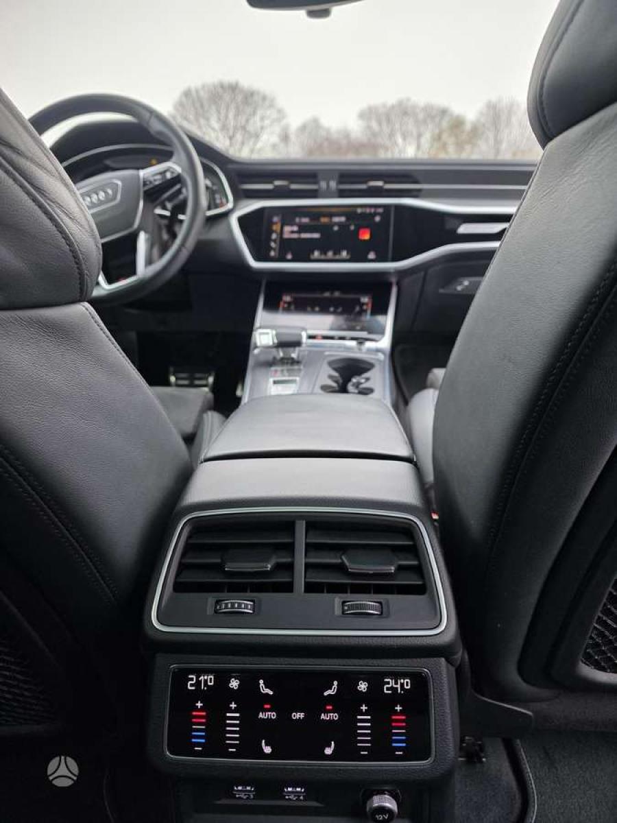 Black Audi A6 2020 in Klaipeda, with an engine capacity of 1.98 L and mileage of 173 thousand km for 33500 €, photo 15 on AUTOMOTO.COM.LV