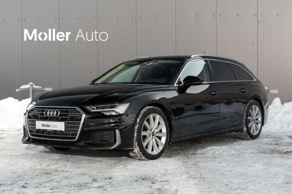 Melns Audi A6 2020 Viļņa, ar dzinēja tilpumu 2.00 L un nobraukumu 161 tūkst. km par 25950 €, foto 1 vietnē AUTOMOTO.COM.LV