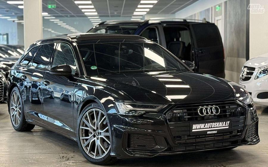 Black Audi A6 2020 in Klaipeda, with an engine capacity of 3.00 L and mileage of 163 thousand km for 29950 €, photo 1 on AUTOMOTO.COM.LV