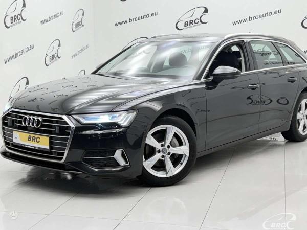 Black Audi A6 2020 in Vilnius, with an engine capacity of 1.97 L and mileage of 183 thousand km for 21500 €, photo 1 on AUTOMOTO.COM.LV
