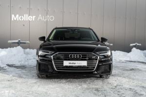 Black Audi A6 2020 in Vilnius, with an engine capacity of 2.00 L and mileage of 161 thousand km for 25950 €, photo 4 on AUTOMOTO.COM.LV