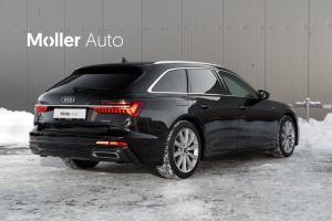 Black Audi A6 2020 in Vilnius, with an engine capacity of 2.00 L and mileage of 161 thousand km for 25950 €, photo 6 on AUTOMOTO.COM.LV