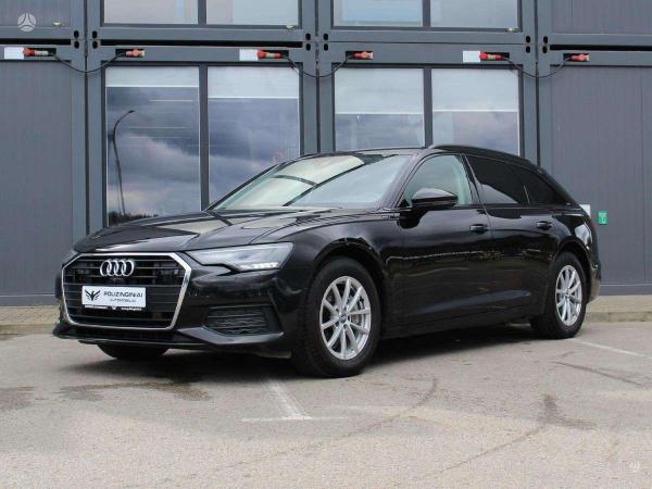 Black Audi A6 2020 in Vilnius, with an engine capacity of 1.97 L and mileage of 127 thousand km for 25750 €, photo 1 on AUTOMOTO.COM.LV