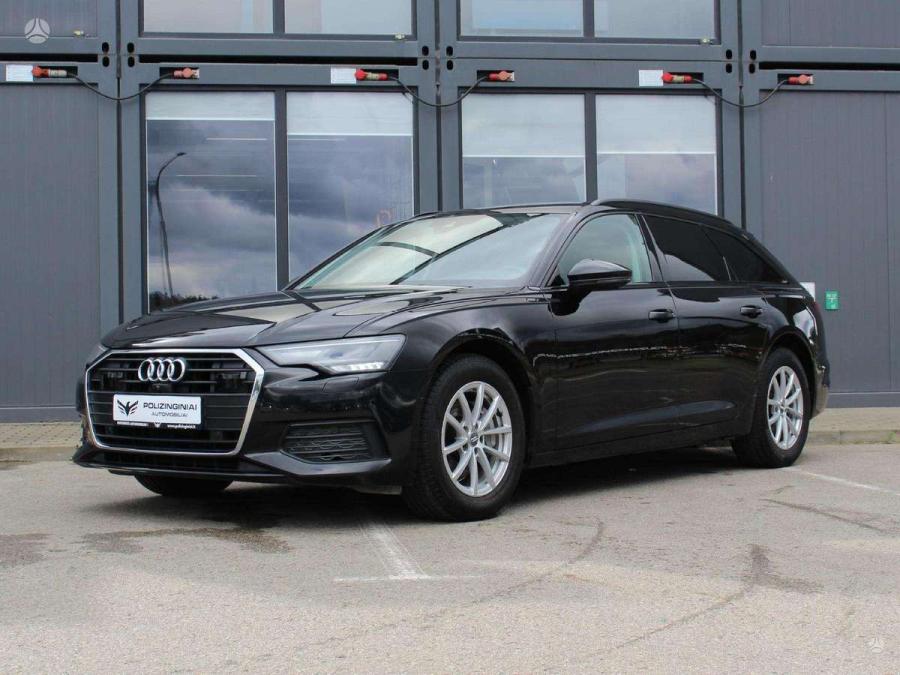 Black Audi A6 2020 in Vilnius, with an engine capacity of 1.97 L and mileage of 127 thousand km for 25750 €, photo 1 on AUTOMOTO.COM.LV