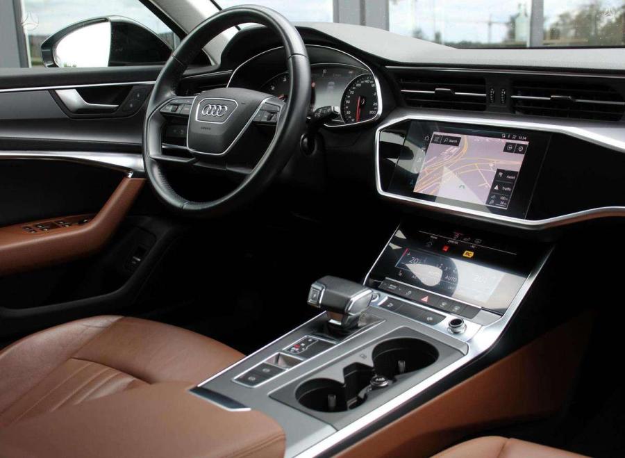 Melns Audi A6 2020 Viļņa, ar dzinēja tilpumu 1.97 L un nobraukumu 127 tūkst. km par 25750 €, foto 8 vietnē AUTOMOTO.COM.LV