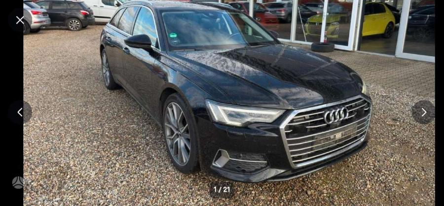Black Audi A6 2020 in Klaipeda, with an engine capacity of 1.97 L and mileage of 273 thousand km for 18600 €, photo 2 on AUTOMOTO.COM.LV