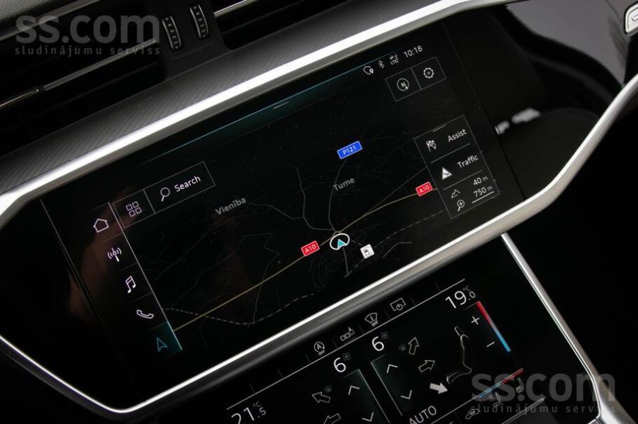 Melns Audi A6 2020 Tukums, ar dzinēja tilpumu 3.00 L un nobraukumu 198 tūkst. km par 24990 €, foto 19 vietnē AUTOMOTO.COM.LV