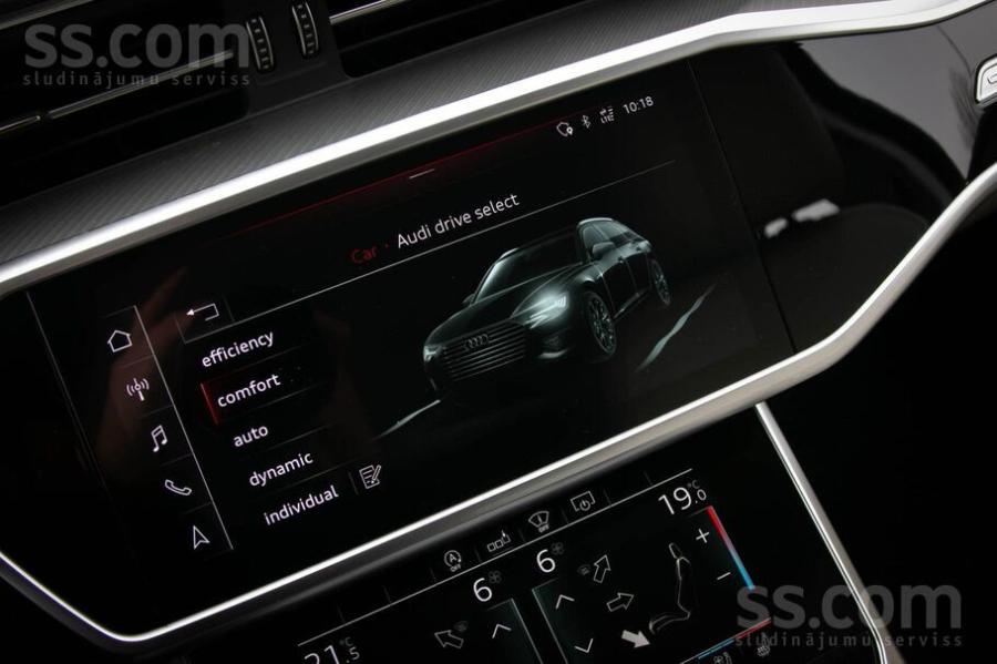Melns Audi A6 2020 Tukums, ar dzinēja tilpumu 3.00 L un nobraukumu 198 tūkst. km par 24990 €, foto 21 vietnē AUTOMOTO.COM.LV