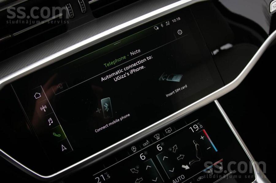 Melns Audi A6 2020 Tukums, ar dzinēja tilpumu 3.00 L un nobraukumu 198 tūkst. km par 24990 €, foto 36 vietnē AUTOMOTO.COM.LV