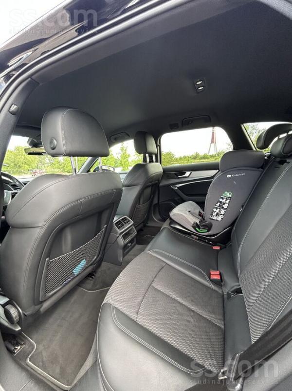 Black Audi A6 2020 in Riga, with an engine capacity of 2.00 L and mileage of 117 thousand km for 22500 €, photo 6 on AUTOMOTO.COM.LV