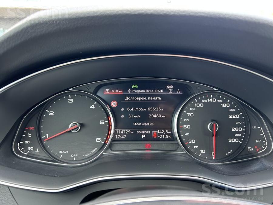 Melns Audi A6 2020 Rīga, ar dzinēja tilpumu 2.00 L un nobraukumu 117 tūkst. km par 22500 €, foto 9 vietnē AUTOMOTO.COM.LV