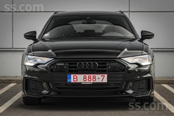 Black Audi A6 2020 in Riga, with an engine capacity of 3.00 L and mileage of 159 thousand km for 23990 €, photo 2 on AUTOMOTO.COM.LV