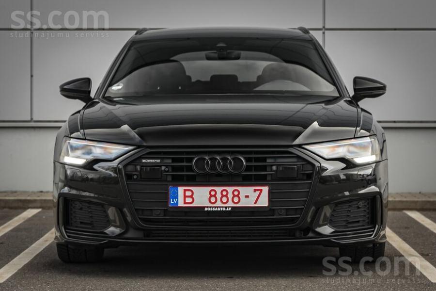 Black Audi A6 2020 in Riga, with an engine capacity of 3.00 L and mileage of 159 thousand km for 23990 €, photo 3 on AUTOMOTO.COM.LV