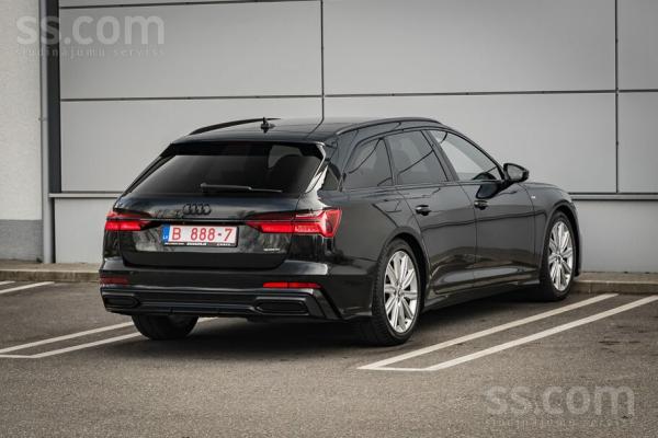 Black Audi A6 2020 in Riga, with an engine capacity of 3.00 L and mileage of 159 thousand km for 23990 €, photo 4 on AUTOMOTO.COM.LV