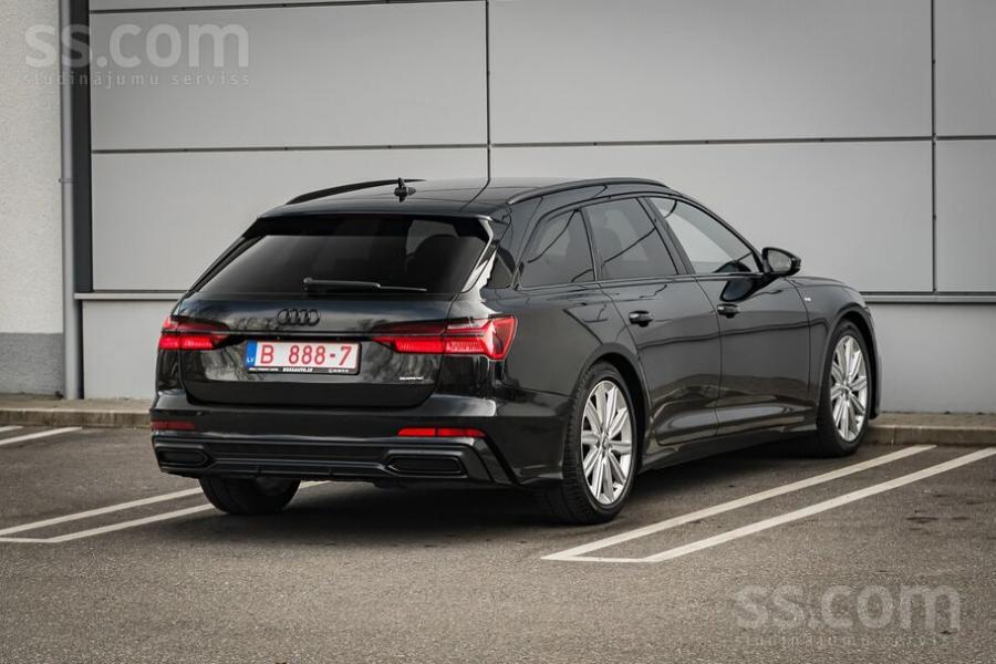 Black Audi A6 2020 in Riga, with an engine capacity of 3.00 L and mileage of 159 thousand km for 23990 €, photo 5 on AUTOMOTO.COM.LV